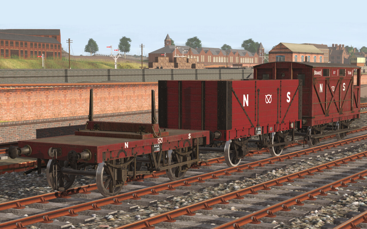 Trainz Railroad Simulator 2022: LMS/NSR Wagon Pack 1 | indienova GameDB 游戏库
